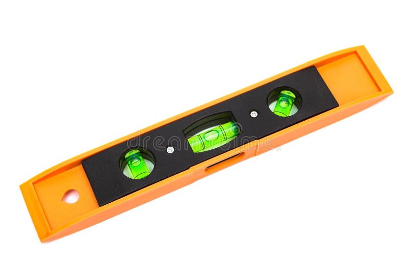 Orange level stock photo. Image of symmetry, tool, equipment - 80340572