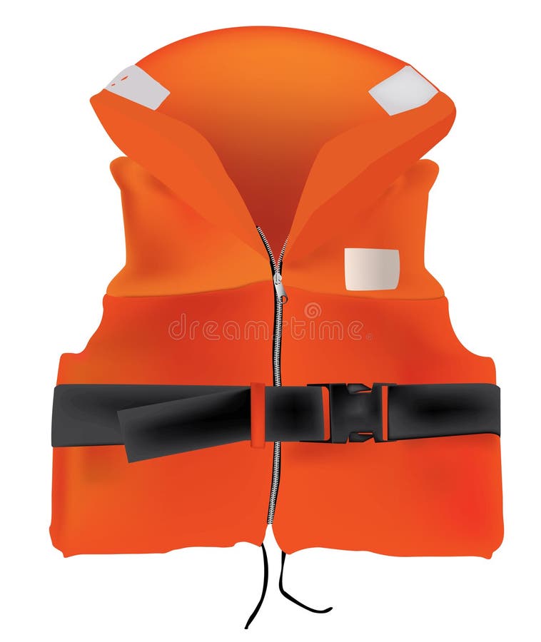 Life Jacket Isolated Icon. Simple Element Illustration from Nautical ...