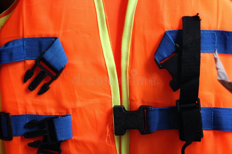 Old vintage life jacket stock photo. Image of worn, life - 17769560
