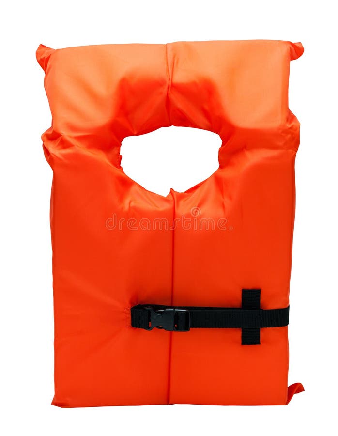 Orange Life Vest stock image. Image of orange, kids - 313049917