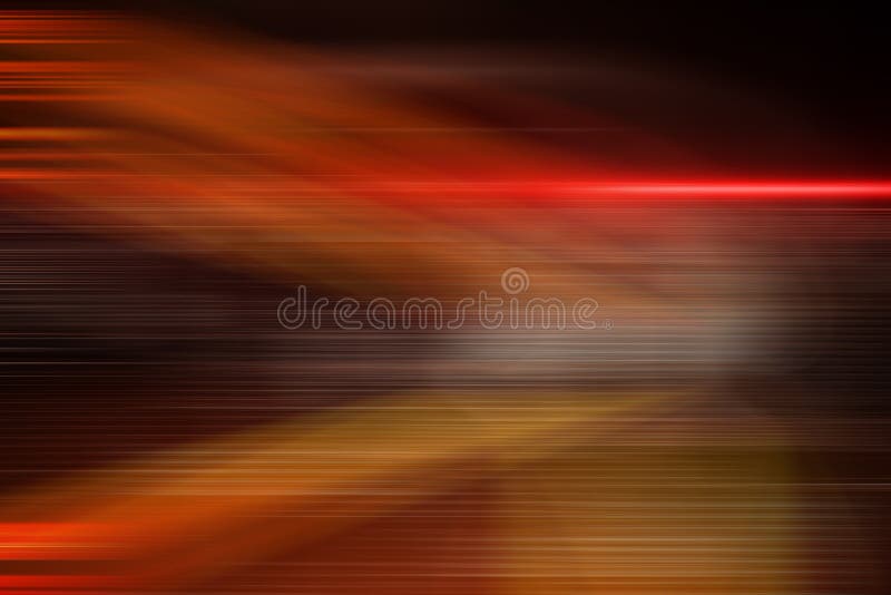 Orange Light Beams Over Skyscrapers Stock Illustration - Illustration ...