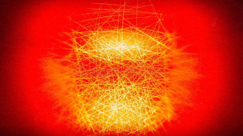 Orange Light Heat Beautiful Elegant Illustration Graphic Art Design ...