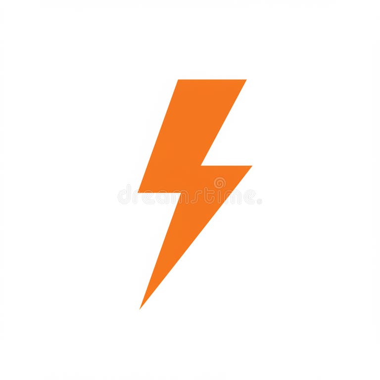 Orange Lightning Bolt Pattern Stock Illustrations – 1,013 Orange ...
