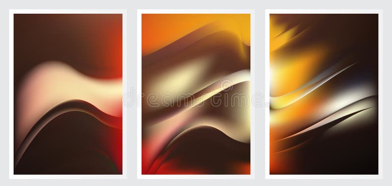 Orange Line Beautiful Background Vector Illustration Design Stock ...