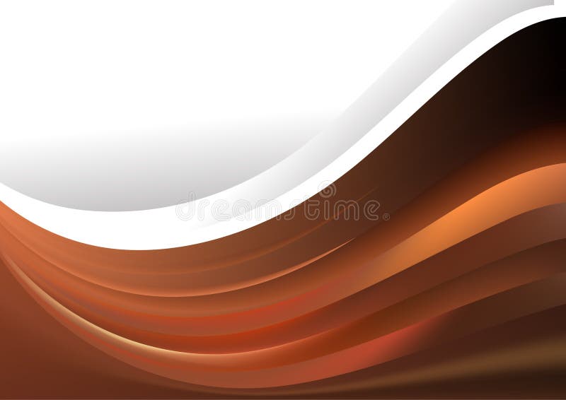 Orange Line Decorative Background Vector Illustration Design Stock ...