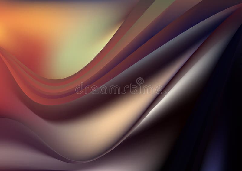 Orange Line Modern Background Vector Illustration Design Stock Vector ...