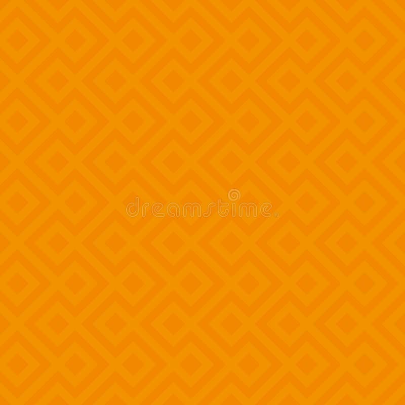 Orange Linear Weaved Seamless Pattern. Stock Vector - Illustration of ...