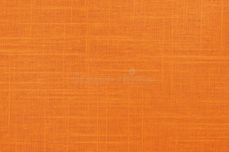 Orange Linen Fabric Cloth Texture for Background, Natural Textile ...