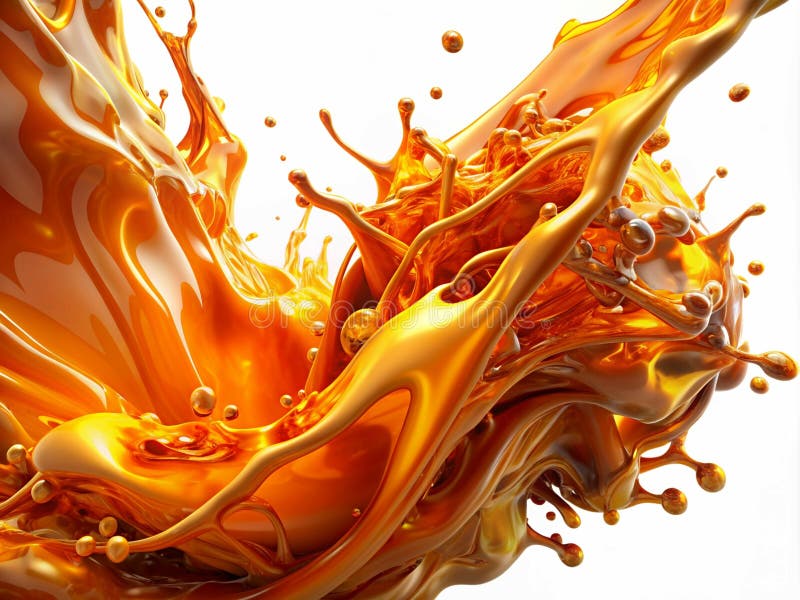 Orange Liquid Splash stock photo. Image of yellow, juice - 322674584
