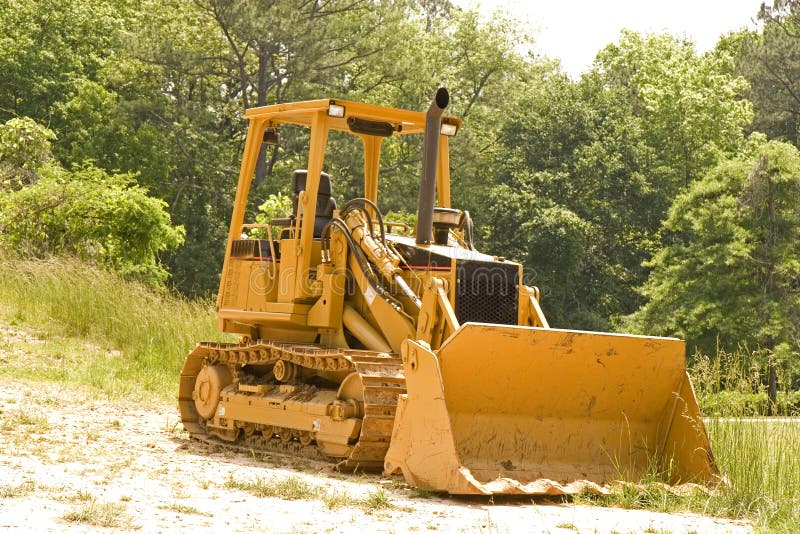Orange Loader In Field Picture. Image: 5390139