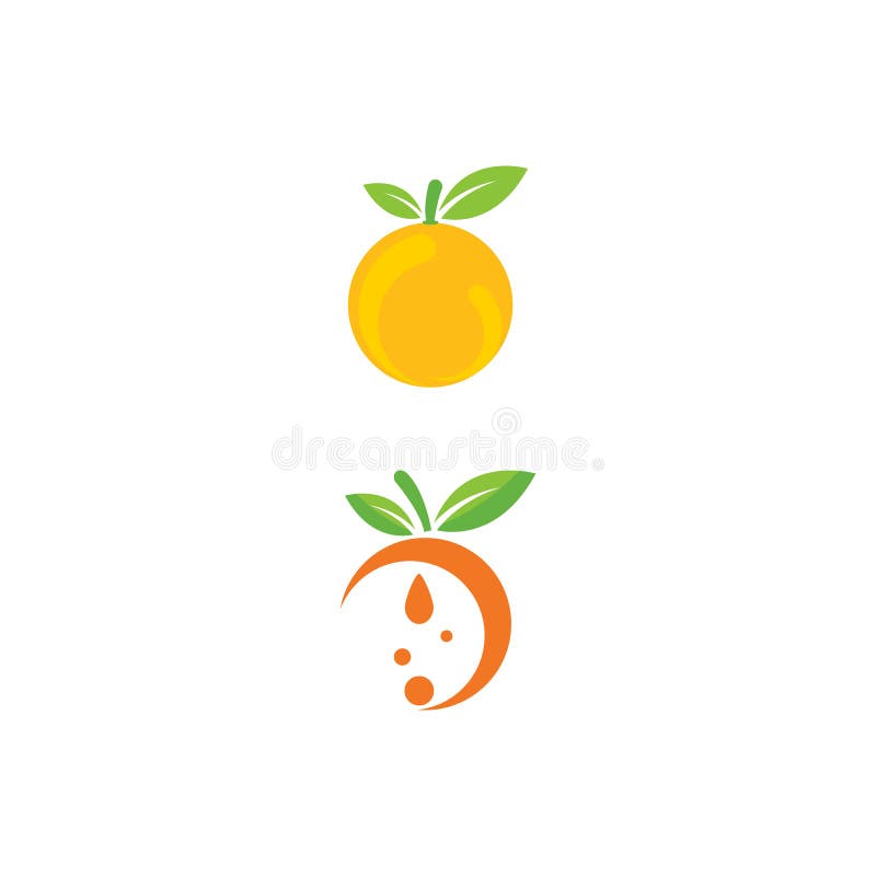 Orange logo design. Vector stock vector. Illustration of logo - 160802321