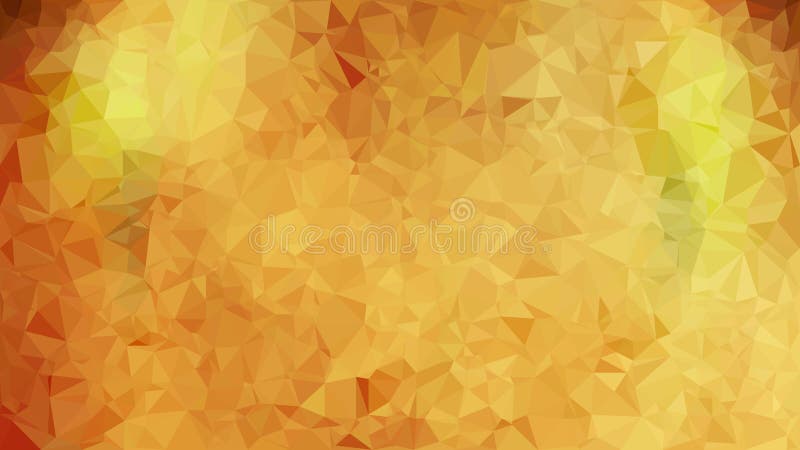 Orange Low Poly Background Template Vector Graphic Stock Vector ...