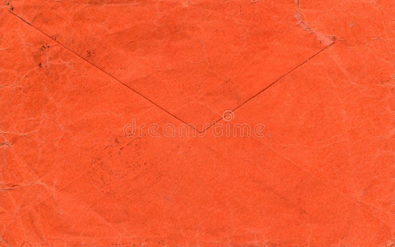 Orange Mail Letter Envelope Stock Image - Image of letter, envelope ...