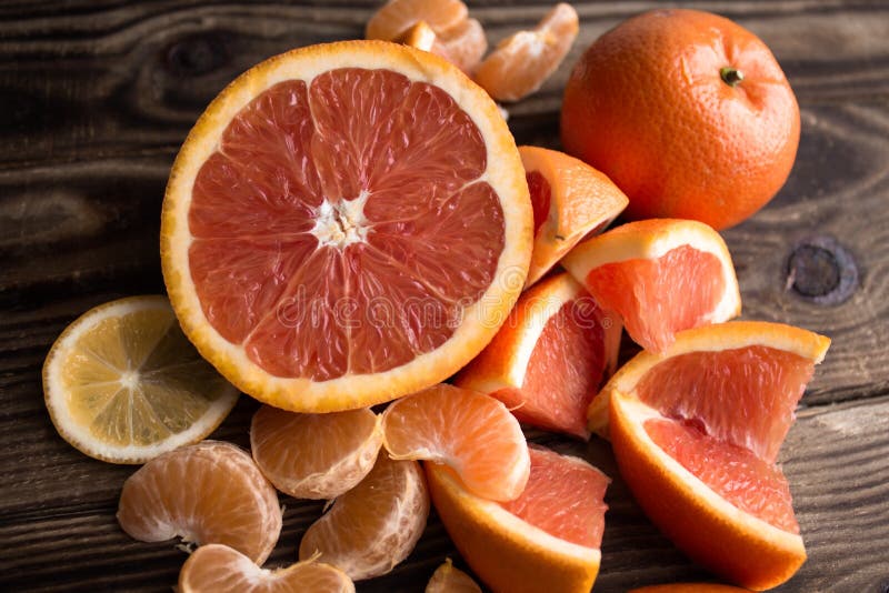 Orange Mandarin Red on Wood Stock Image - Image of east, holiday: 85544873
