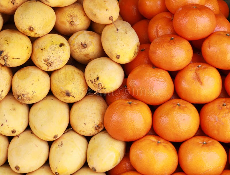 Orange and mango. stock image. Image of acid, mandarin - 23391417