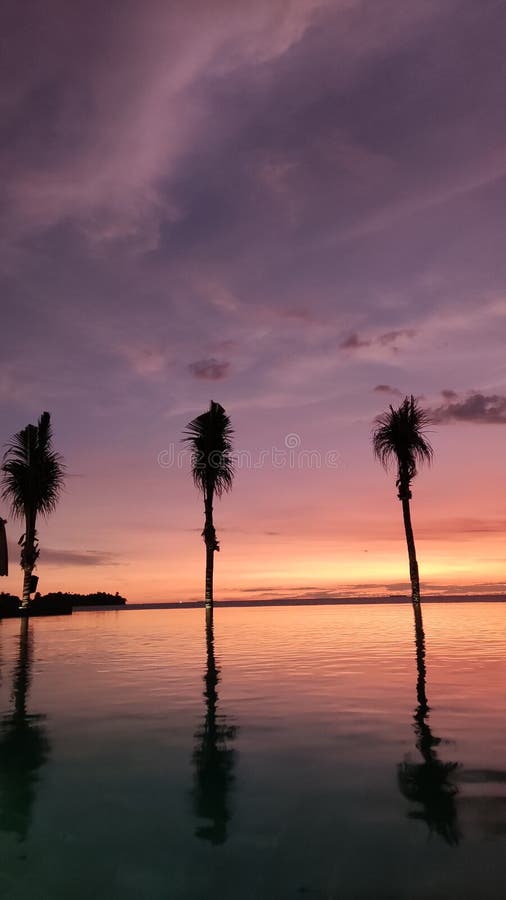 Orange in marawa beach stock image. Image of sunrise - 261947695