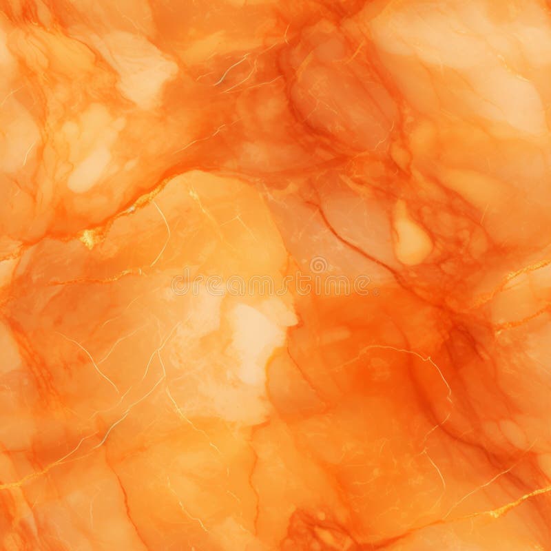 Orange Marble Creative Abstract Photorealistic Texture. Stock ...