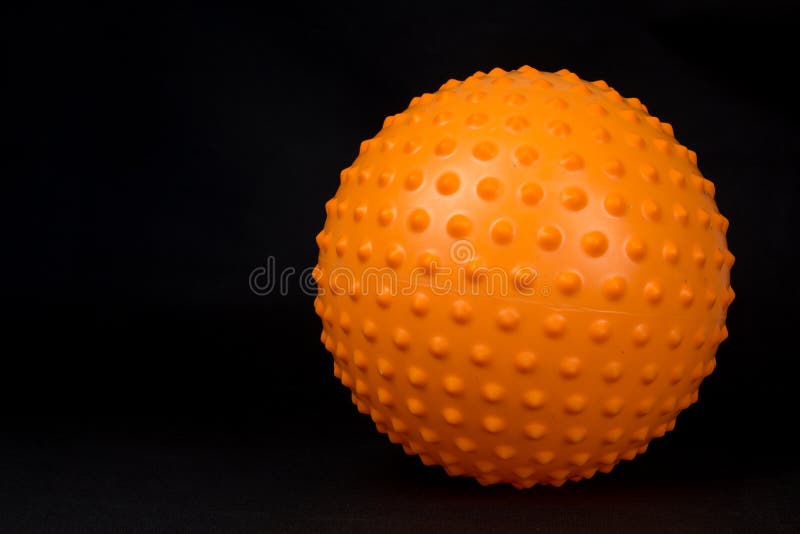 Orange massage ball stock photo. Image of meditation - 30562946