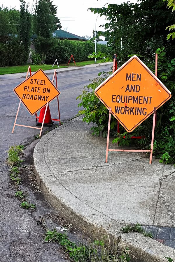 Slow Men Working Sign Stock Photos - Free & Royalty-Free Stock Photos ...