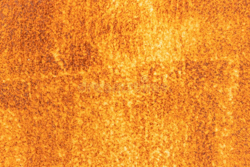 Orange Metal Rusty Background, Metal Grunge Texture Stock Image - Image ...