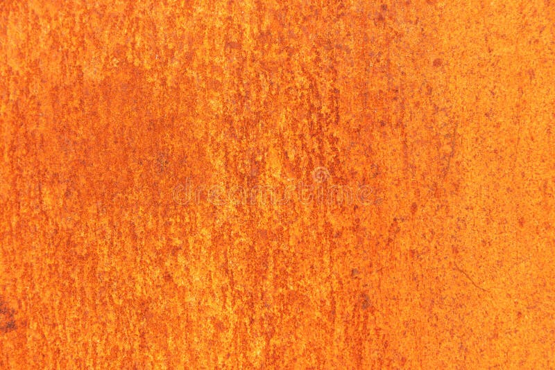 Orange Metal Rusty Background, Metal Grunge Texture Stock Photo - Image ...