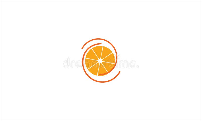 Orange Icon Vector Sign and Symbol Isolated on White Background, Orange ...