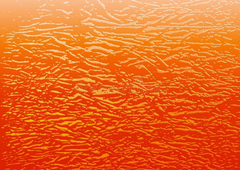 Orange Molten Liquid Background Stock Illustration - Illustration of ...