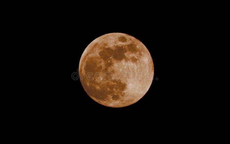 Orange moon concept stock image. Image of icon, circle - 111835359