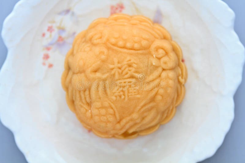 Orange Mooncake stock photo. Image of cultural, festival - 21197774