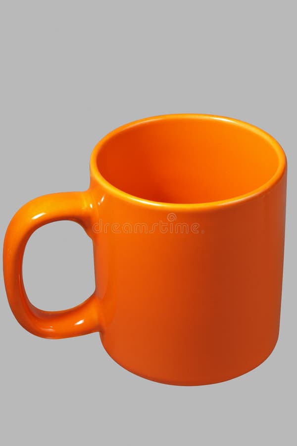 Orange mug two stock photo. Image of food, healthy, circle - 13142672