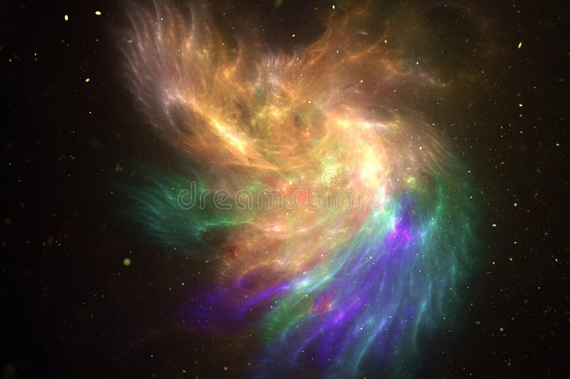 Stardust Cloud, Swoosh, Glitter Powder Spray with Star and Particles of ...