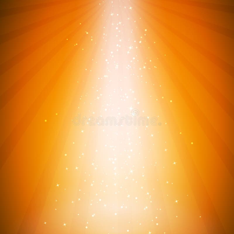 Orange Nature Background stock illustration. Illustration of natural ...