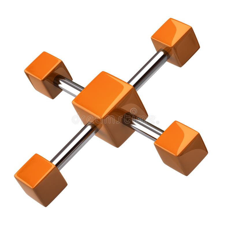 Orange Network and Communication Icon Stock Illustration - Illustration ...