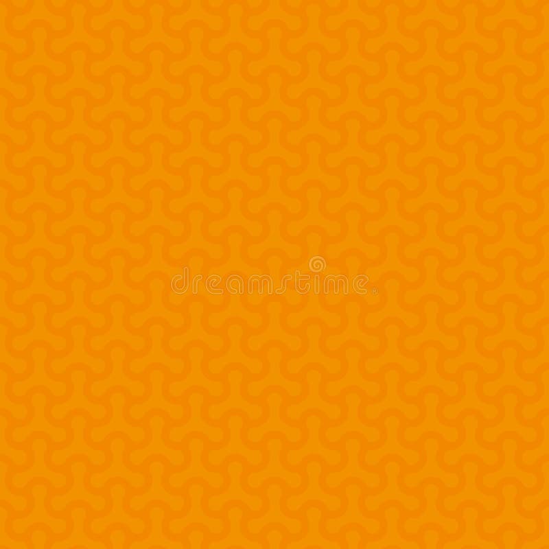 Orange Neutral Seamless Pattern for Modern Design in Flat Style. Stock ...