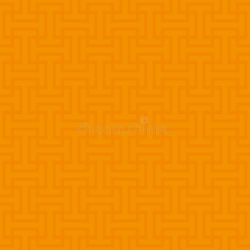 Orange Neutral Seamless Pattern for Modern Design in Flat Style. Stock ...
