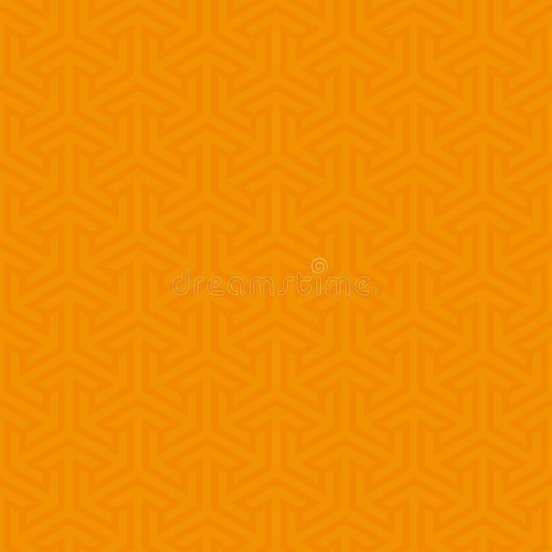 Orange Neutral Seamless Pattern for Modern Design in Flat Style. Stock ...