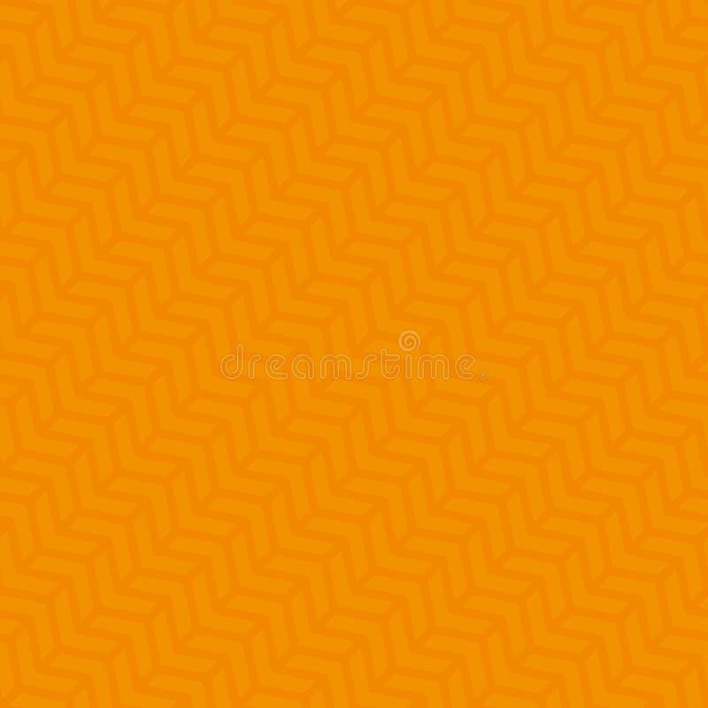 Orange Neutral Seamless Pattern for Modern Design in Flat Style. Stock ...