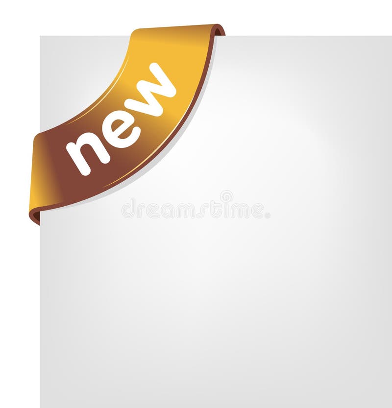 New ribbon L stock vector. Illustration of element, modern - 9570869