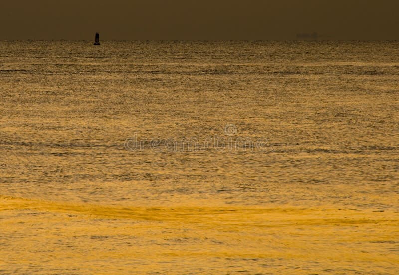Orange ocean stock photo. Image of telephoto, fishing - 12533860