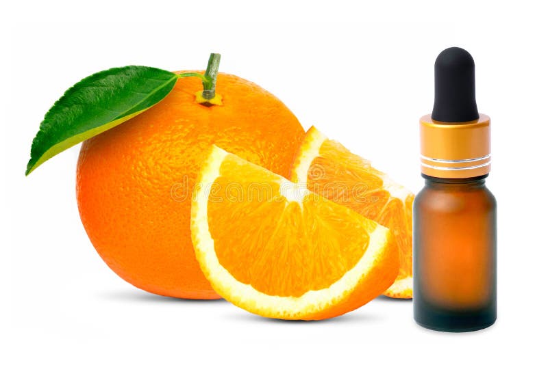 Orange essential oil stock photo. Image of dropper, drop - 195437610