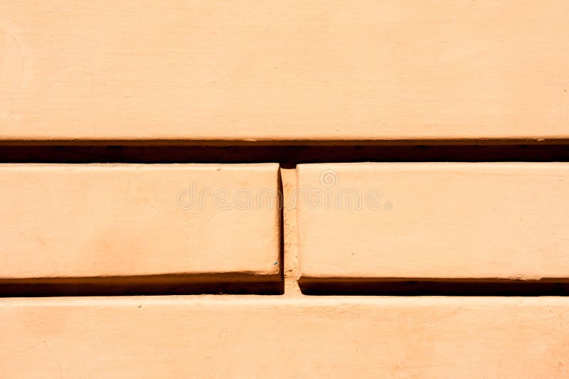 Orange Old Bricks Background with Dark Lines Stock Image - Image of ...