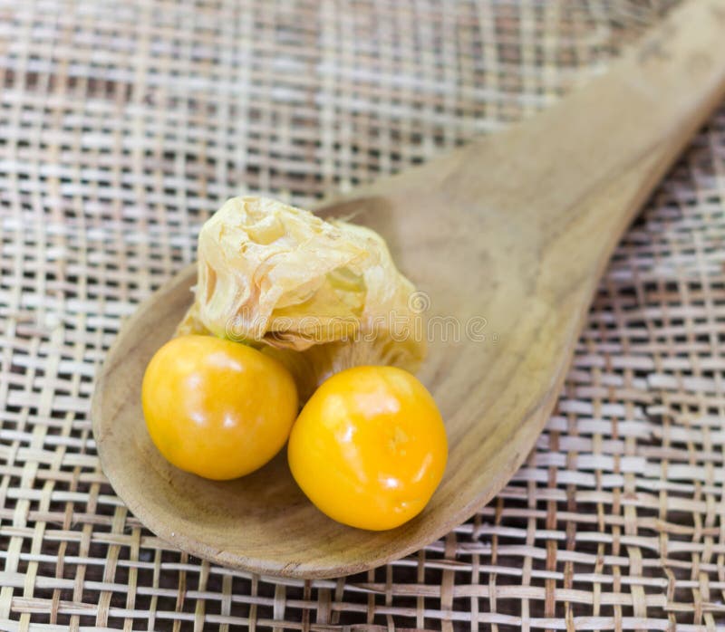 Orange Organic Cape Gooseberries Stock Image - Image of immature, berry ...