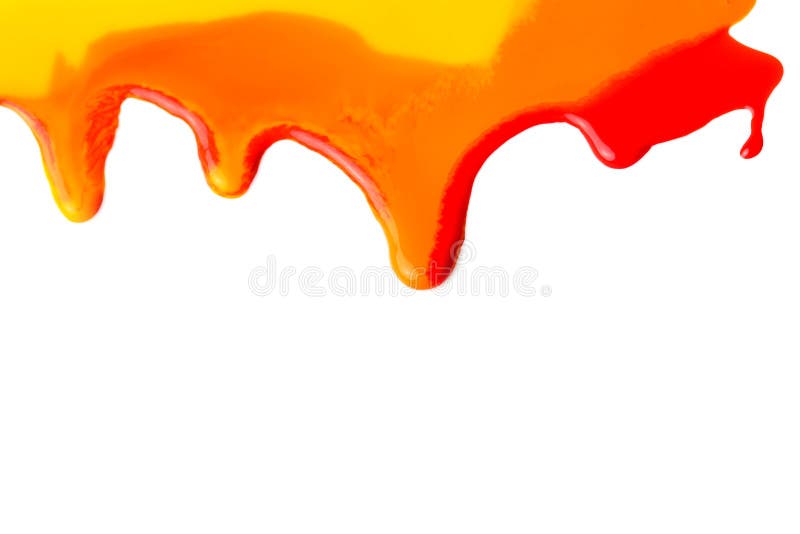 Orange paint stock photo. Image of white, colorful, color - 59817186