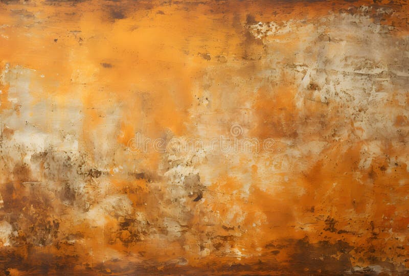 Rusty Orange Metal Texture Background Stock Illustration - Illustration ...