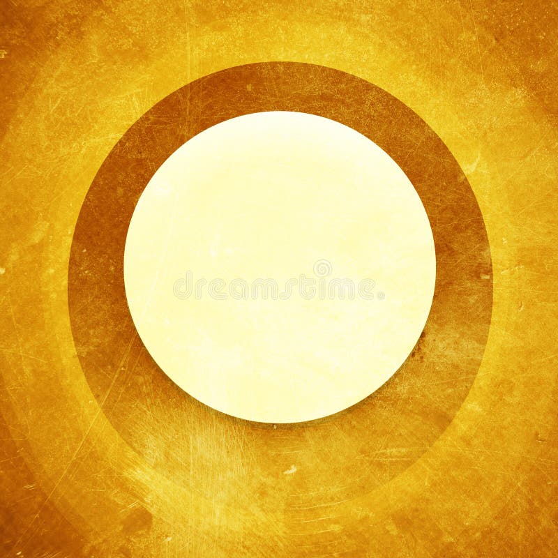 Orange paper round notes stock photo. Image of geometric - 36959324