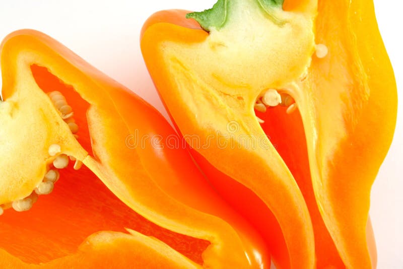 Orange paprika stock photo. Image of kitchen, vitamin - 1762064