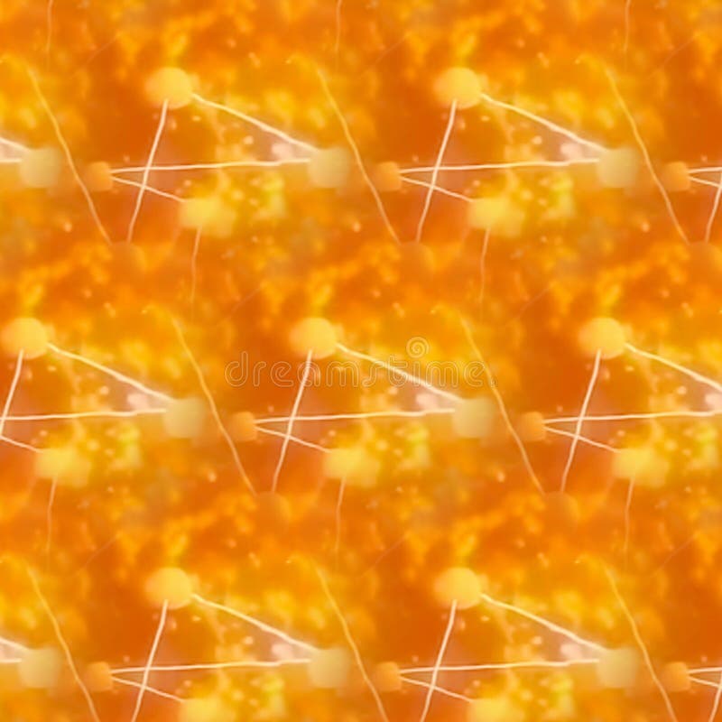 Orange Particles Abstract Background Blurs Shapes Stock Image - Image ...