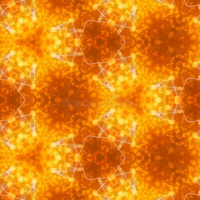 Orange Particles Abstract Background Blurs Shapes Stock Photo - Image ...