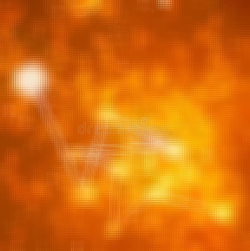 Orange Particles Abstract Background Blurs Shapes Stock Image - Image ...