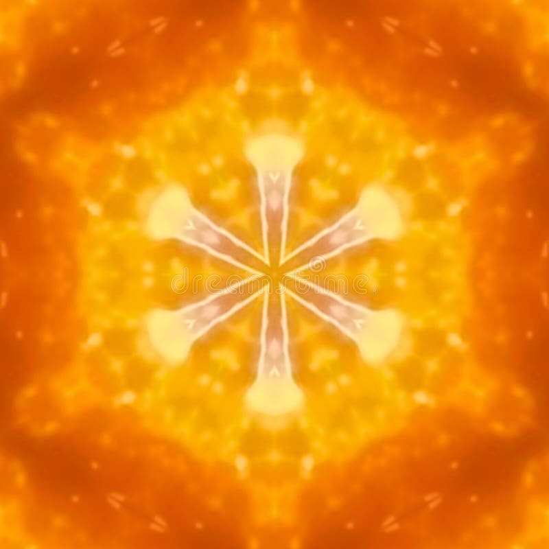 Orange Particles Abstract Background Blurs Shapes Stock Image - Image ...